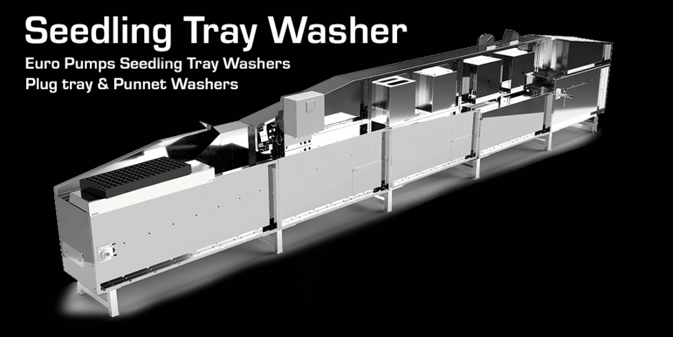 Seedling tray washer | Euro Pumps